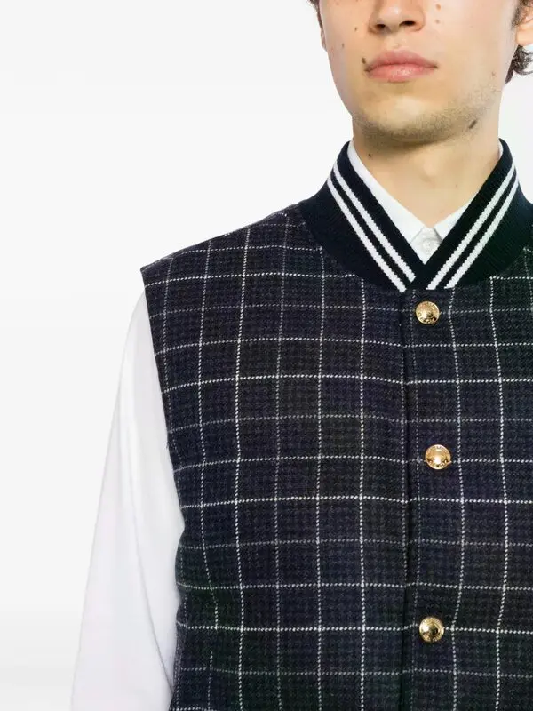 Thom Browne Down-filled Snap-front Gilet