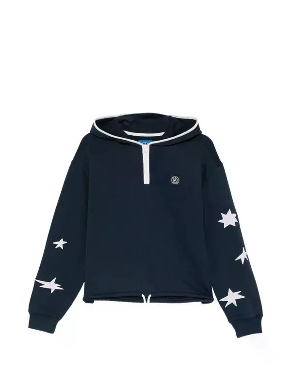 AGNES B. Star Hoodie