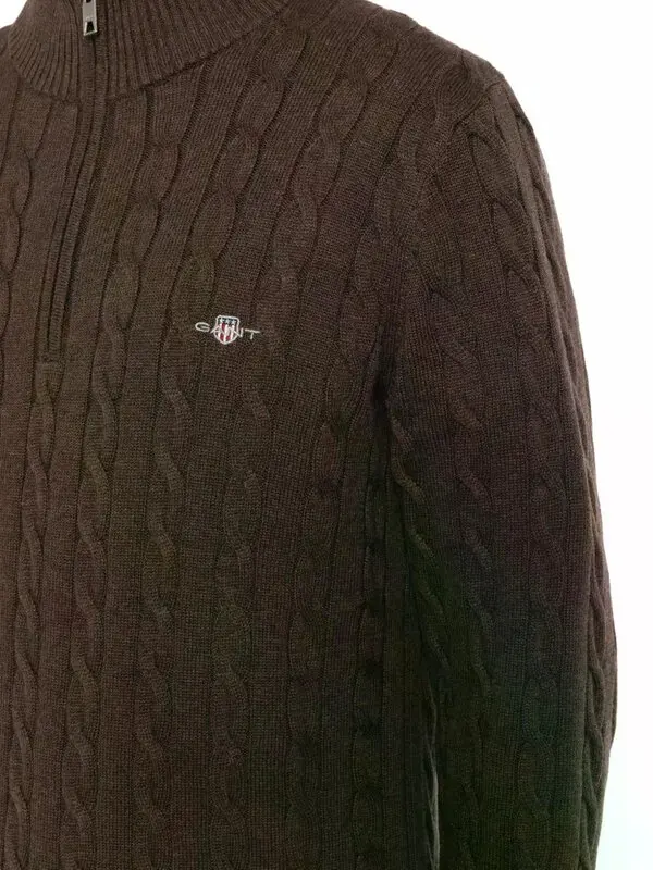 Gant Logo-embroidered Jumper