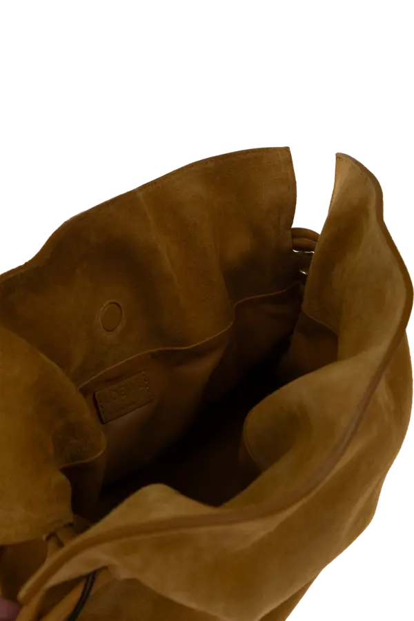 Loewe Flamenco M’ Suede Bucket Bag
