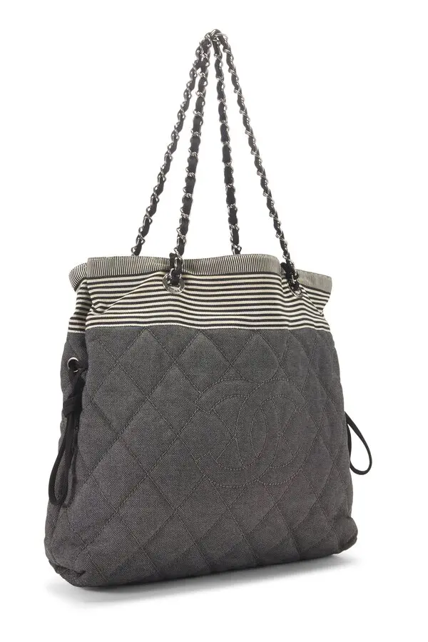 Chanel Denim 'cc' Bonbon Tote