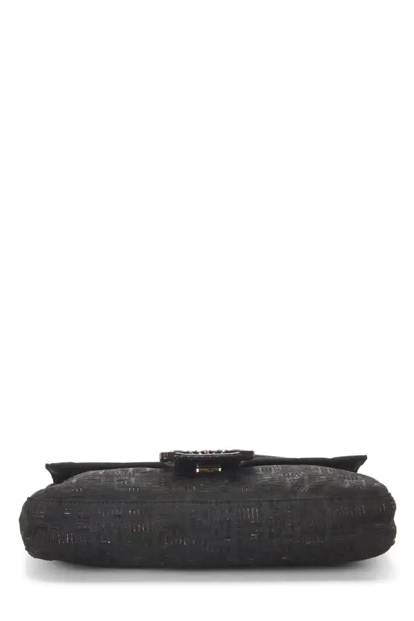 Fendi Multicolor Zucchino Canvas Baguette