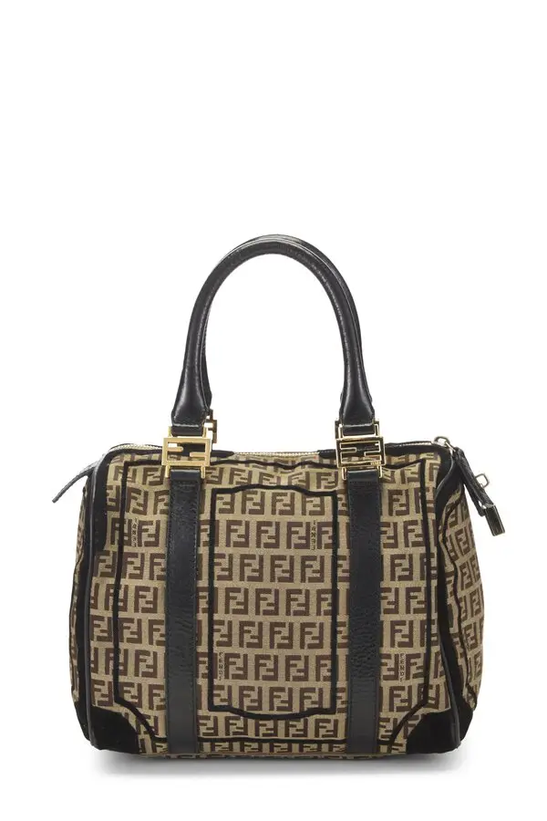 Fendi Zucchino Canvas Boston