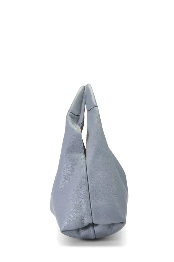 Gucci Leather Softbit Maxi Shoulder Bag - Blue