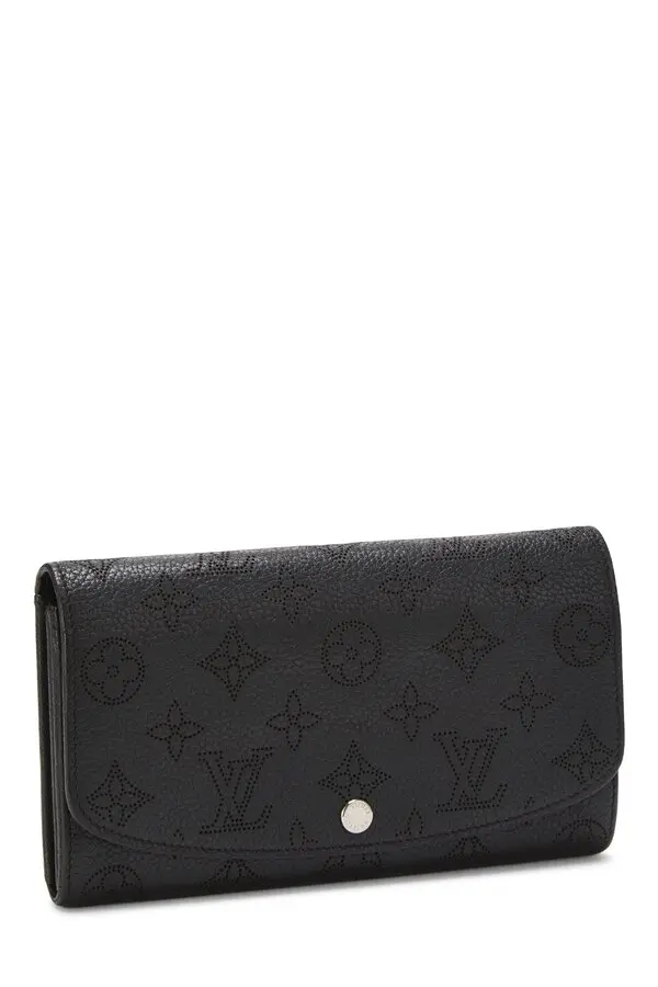 LOUIS VUITTON Monogram Mahina Iris Wallet