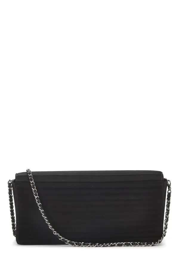 Chanel Satin East West Flap Medium