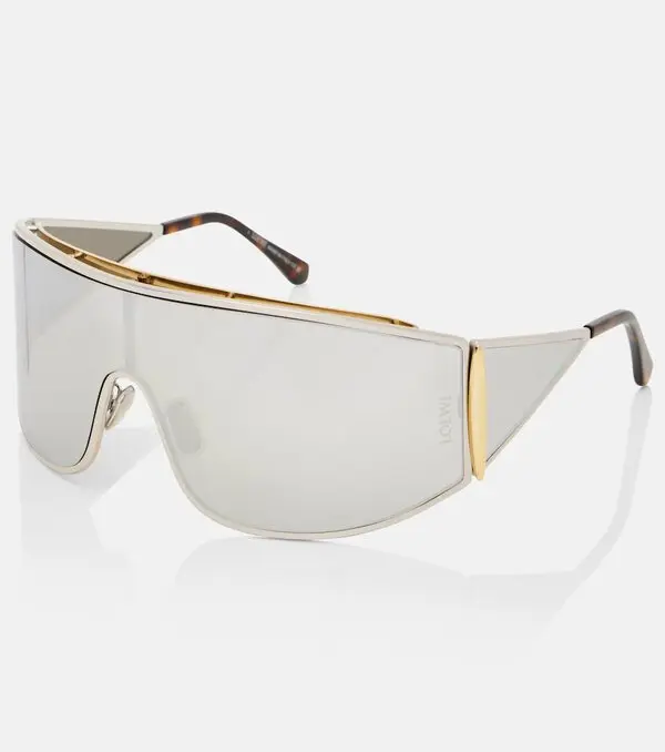 Loewe Speed Shield Sunglasses - Silver