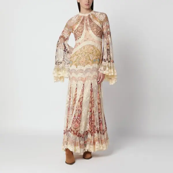 Zimmermann Valiant Silk Evening Dress - Multicolor