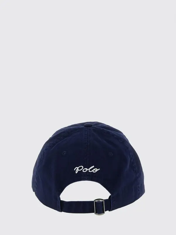 Polo Ralph Lauren Embroidered Logo And Slogan Cotton Baseball Cap