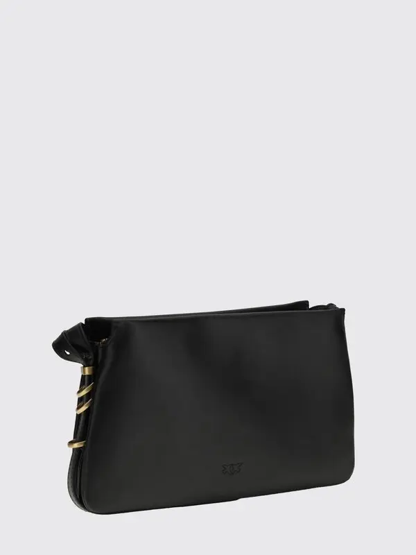 Pinko One, Two, Three Bag Calfskin Leather Crossbody Bag