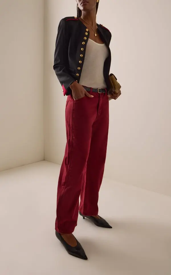 NILI LOTAN Noe Short Wool Jacket