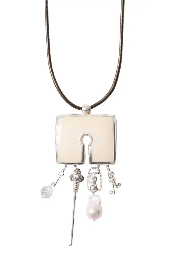 Chan Luu Lock Charm Necklace