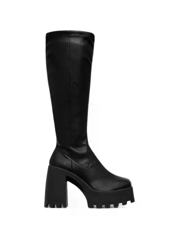 ALTERCORE Wendell Platform Knee-high Boots - Black