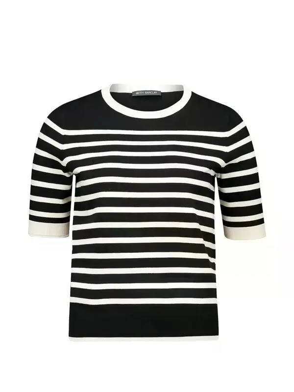 BETTY BARCLAY Striped Short-sleeve T-shirt