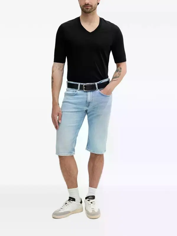 Armani Exchange Logo-print V-neck T-shirt