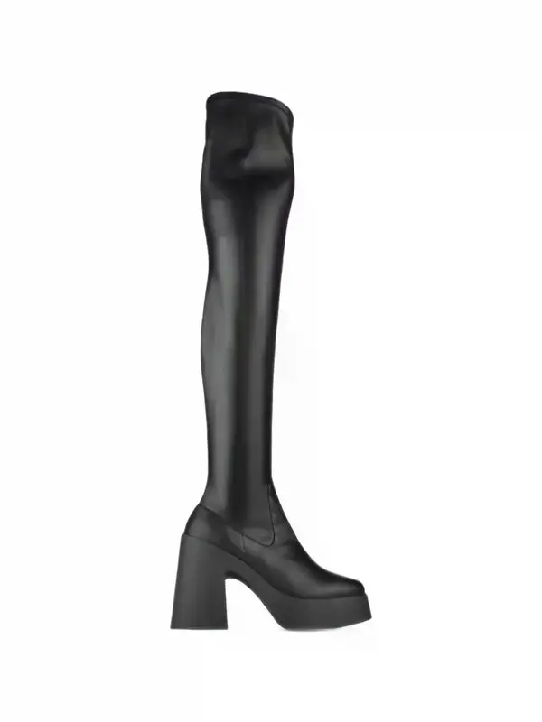 ALTERCORE Bianca Platform Over-the-knee Boots - Black