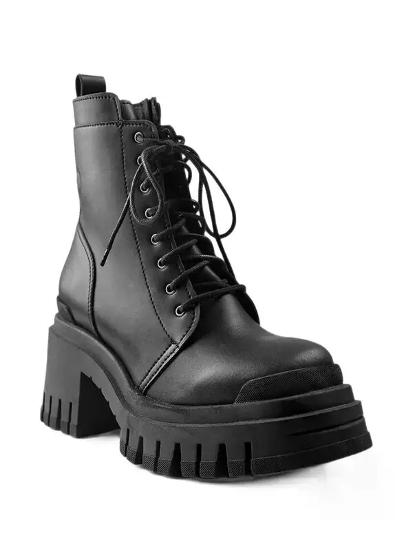 ALTERCORE Lacerta Lace-up Chunky Boots - Black