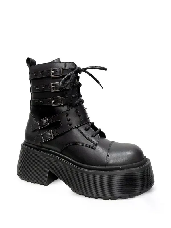 ALTERCORE Abyss Spiked Buckled Boots