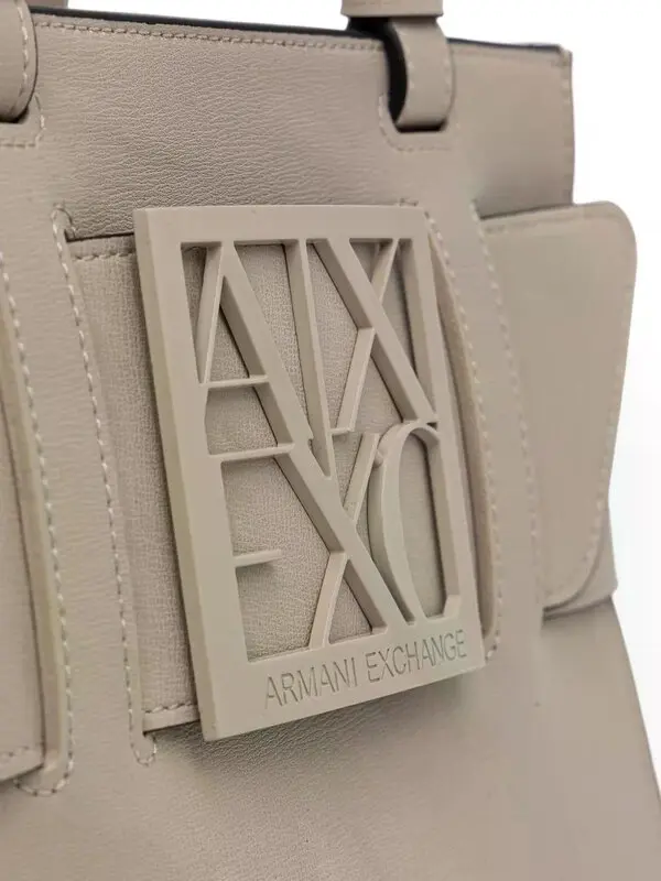 Armani Exchange Logo-plaque Tote Bag