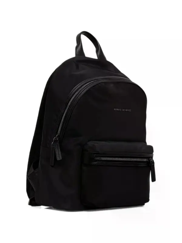 Armani Exchange Up For Party Logo-detail Backpack