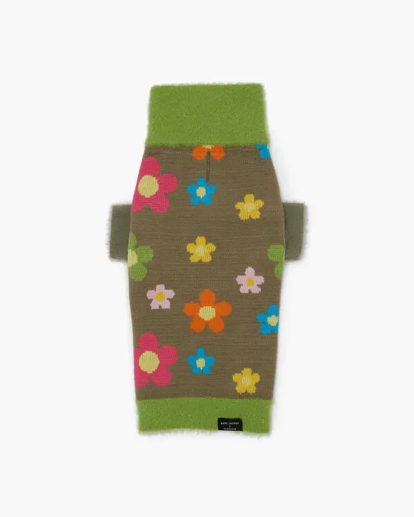 Marc Jacobs The Daisy Lil Cutie Sweater In Size - Green Multi