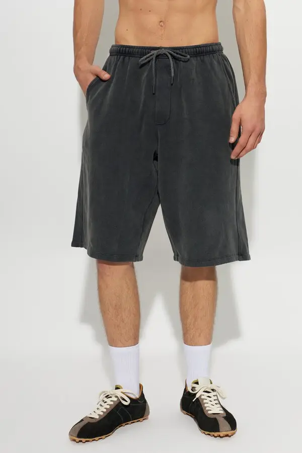 American Vintage Sweat Shorts With Logo Pocket