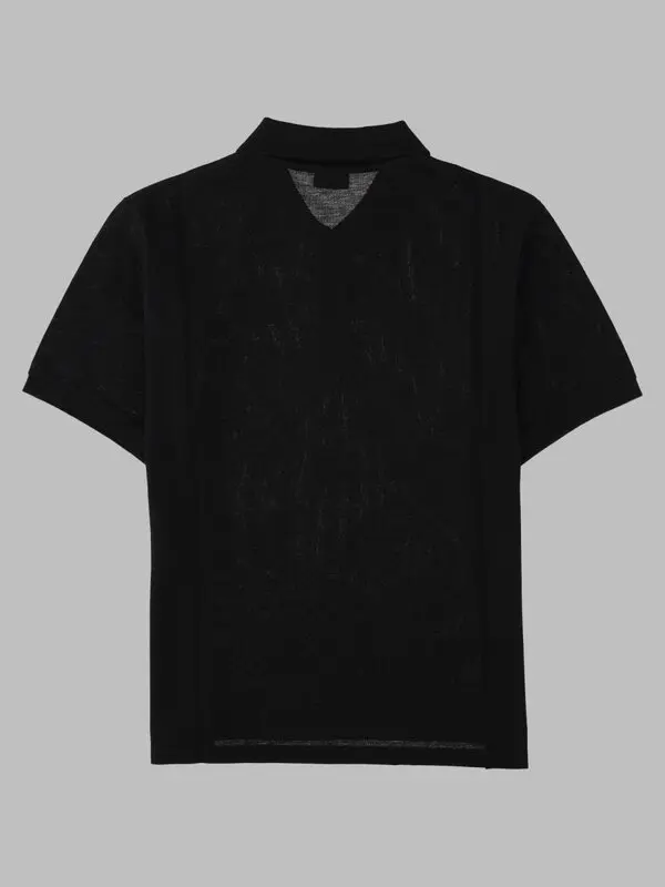 Saint Laurent Polo Cassandre In Cotone