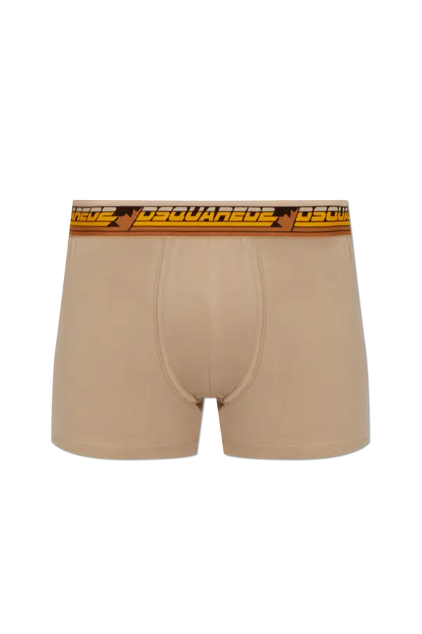 Dsquared2 Logo Boxer Briefs - Beige