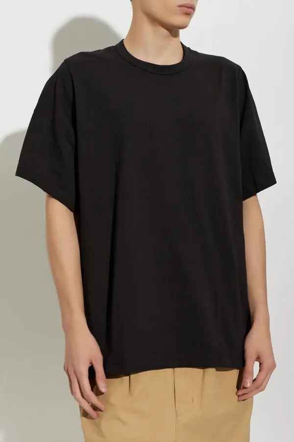 Comme Des Garçons Asymmetric Cotton T-shirt