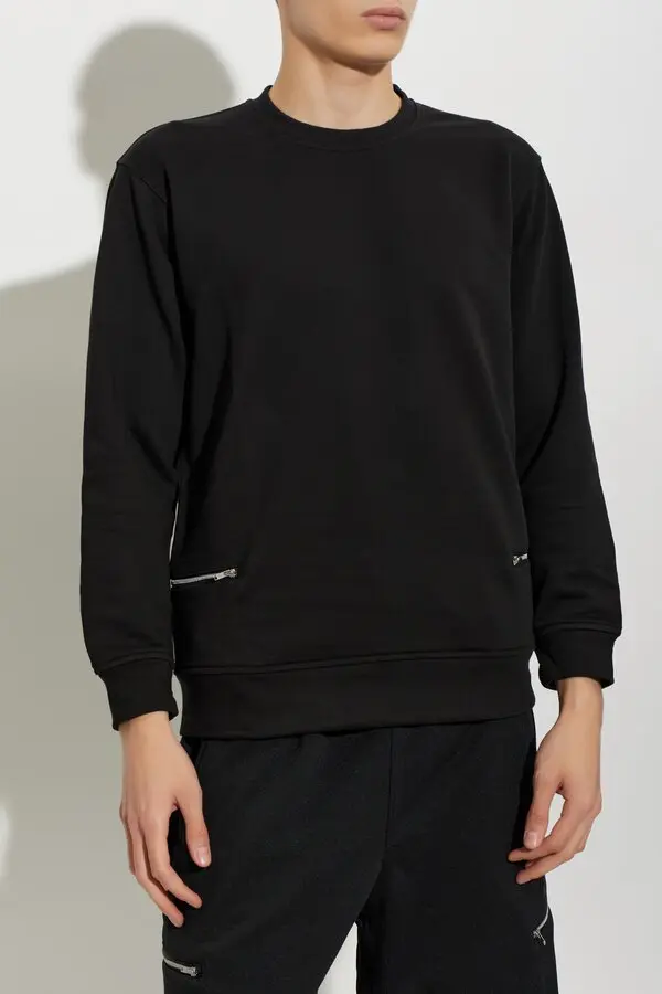Comme Des Garçons Crewneck Sweatshirt With Pockets