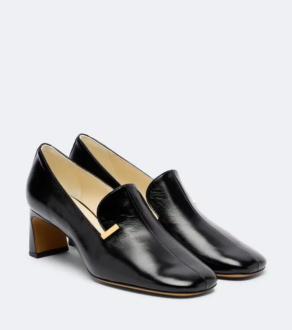 Phoebe Philo Leather Loafer Pumps