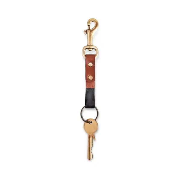 VIDA VIDA Leather Clip Key Ring