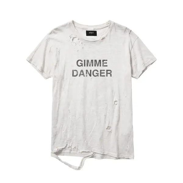 OTHER UK Gimmie Danger Thrasher T-shirt Aged - White