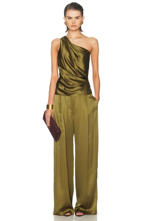 THE SEI For Draped One Shoulder Top