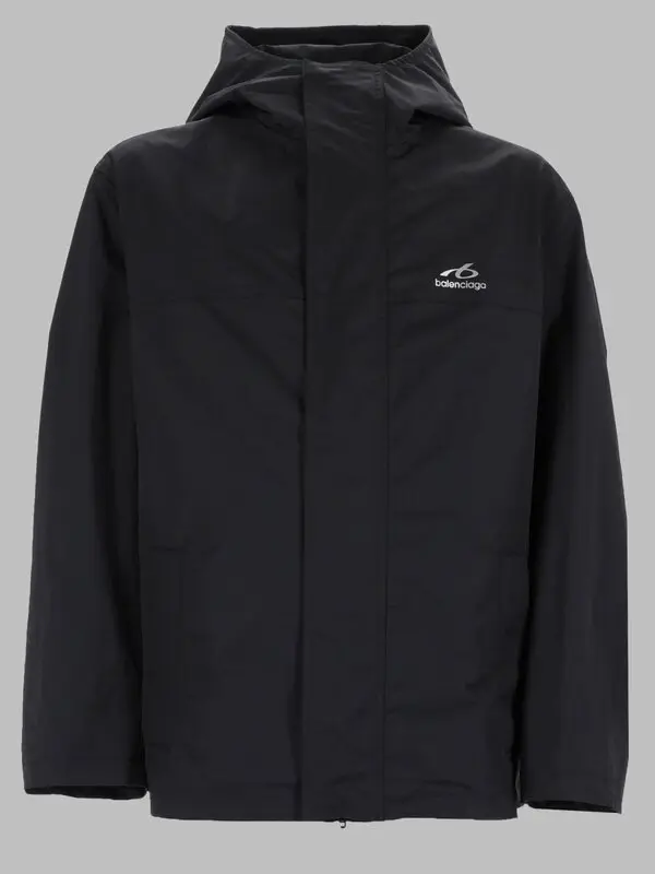 Balenciaga Giacca A Vento Techwear - Black