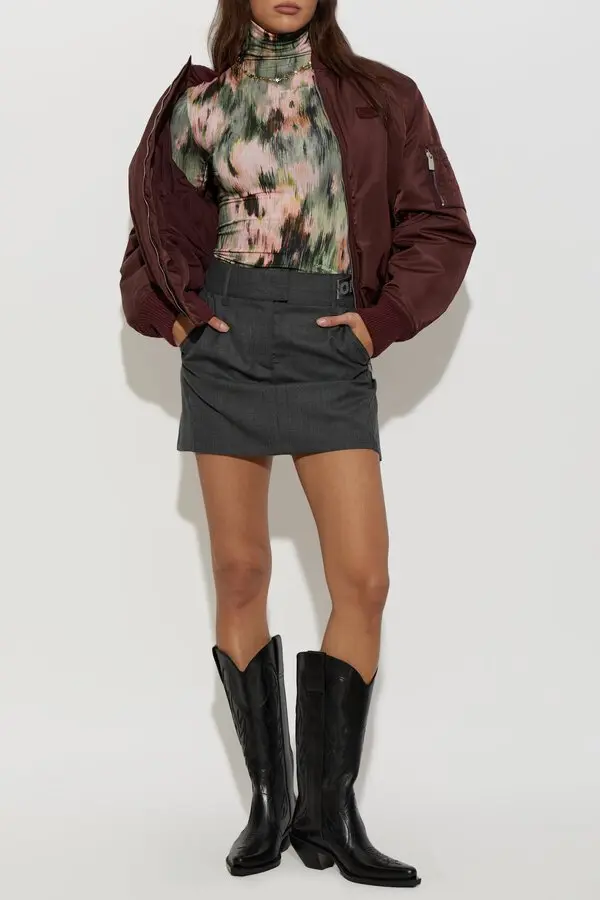 Off-White Santiag High’ Heeled Knee-high Boots