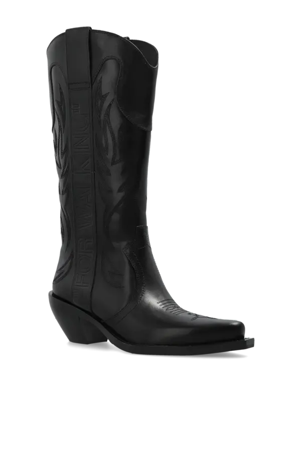 Off-White Santiag High’ Heeled Knee-high Boots