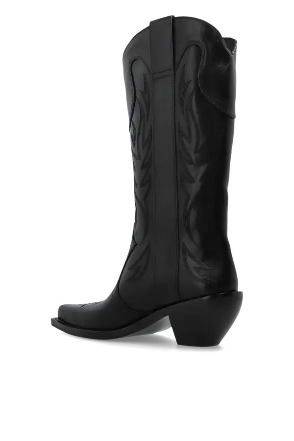 Off-White Santiag High’ Heeled Knee-high Boots