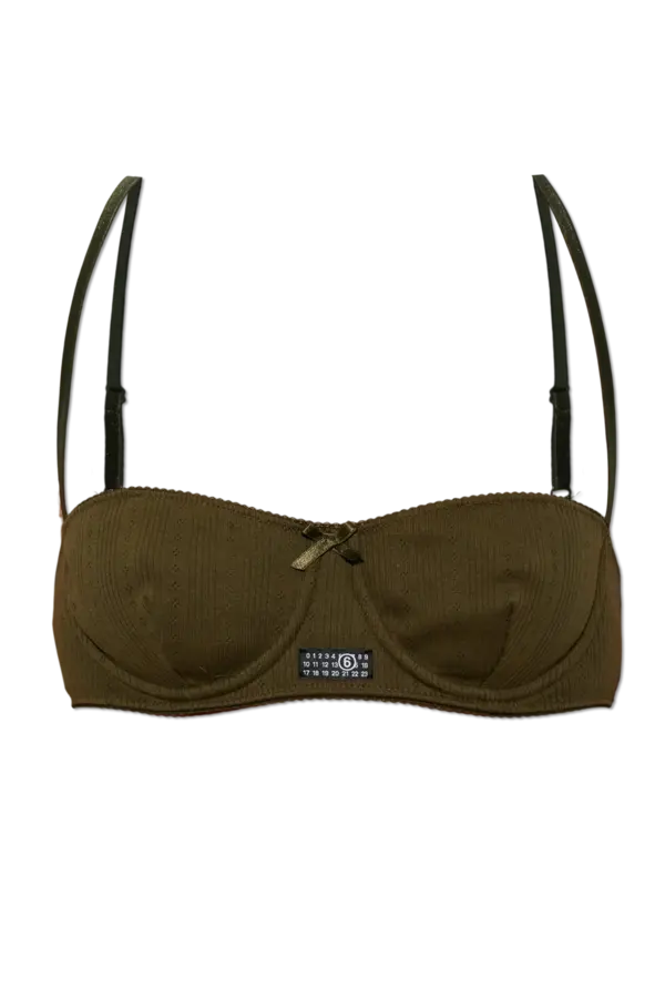 MAISON MARGIELA Logo Bra