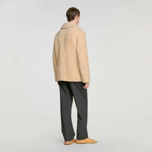 Sandro Shearling Jacket