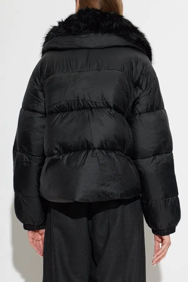 Michael Kors Padded Jacket With Faux Fur