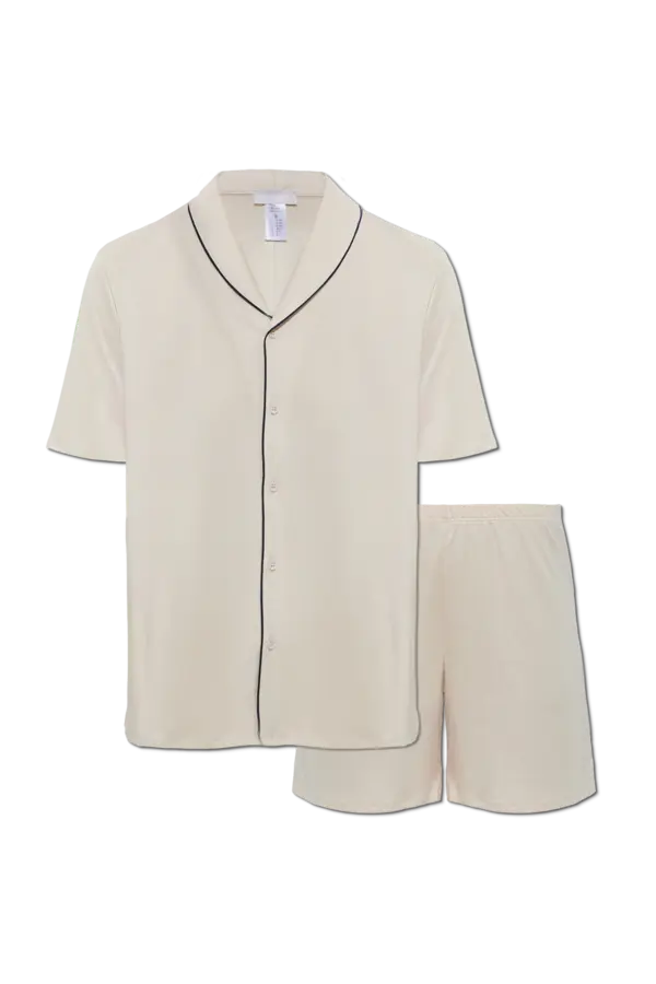 Hanro Two-piece Pyjama Set From The ’natural Comfort’ Line