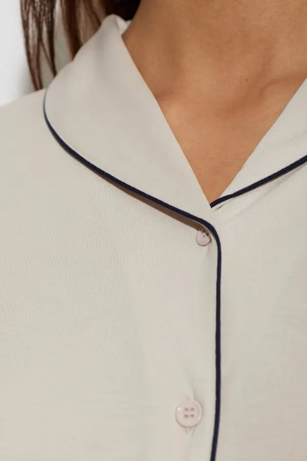 Hanro Two-piece Pyjama Set From The ’natural Comfort’ Line