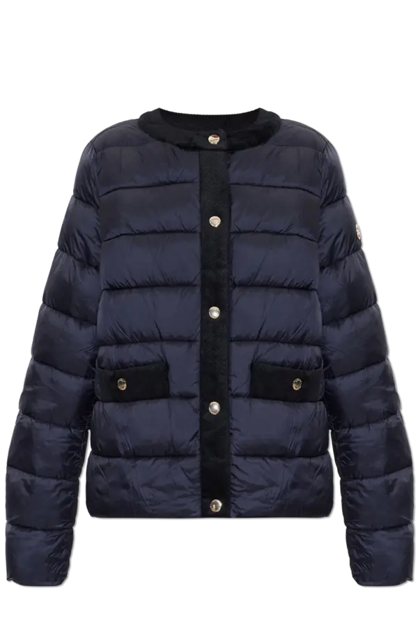 Michael Kors Insulated Jacket With Pockets - Navy Blue