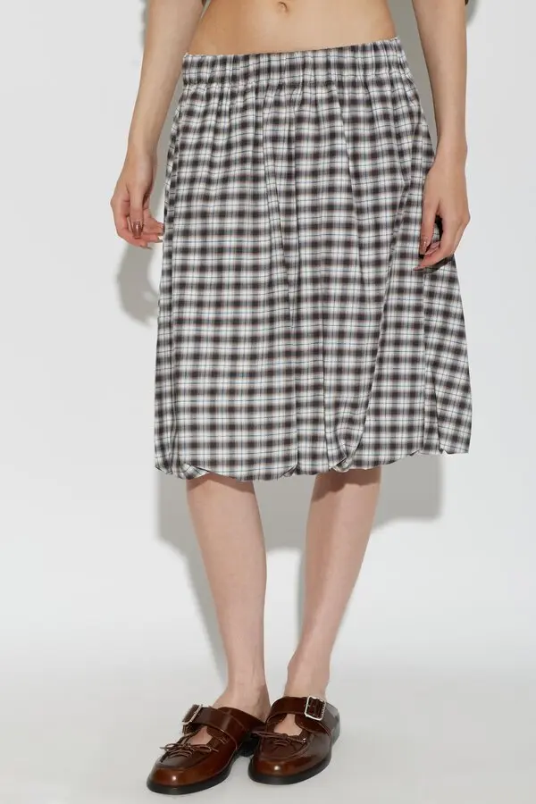 AKEP Check Skirt