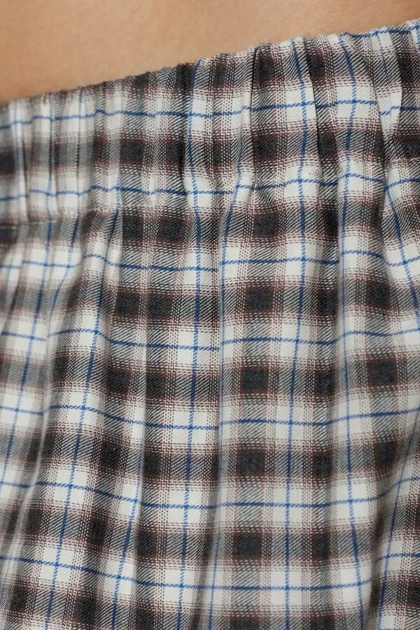 AKEP Check Skirt