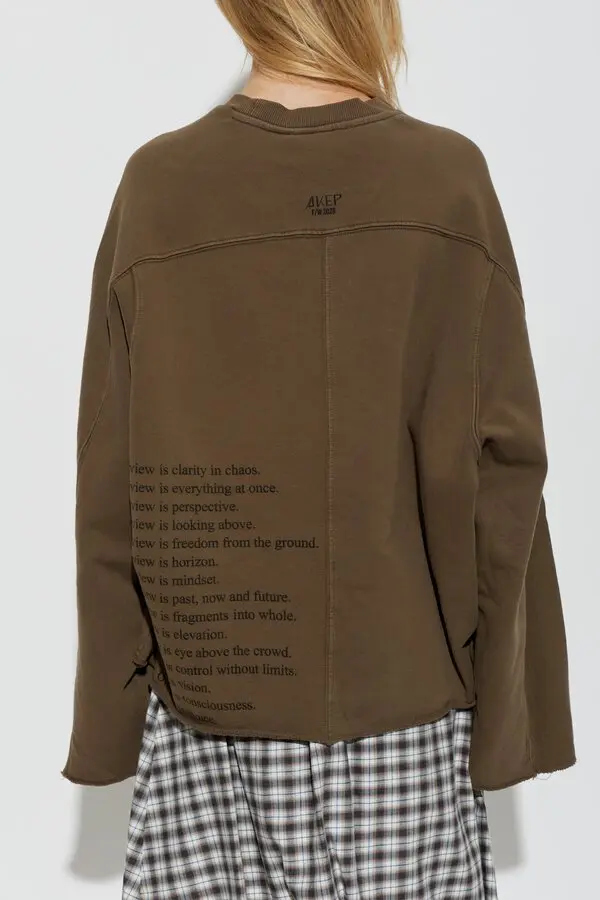 AKEP Sweatshirt With A ‘vintage’ Effect