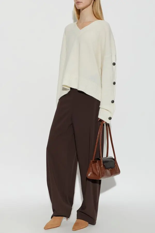 AKEP Sweater With Buttons On The Sleeves