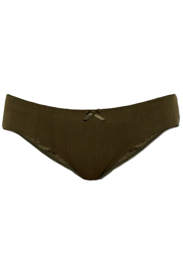MAISON MARGIELA Logo Briefs