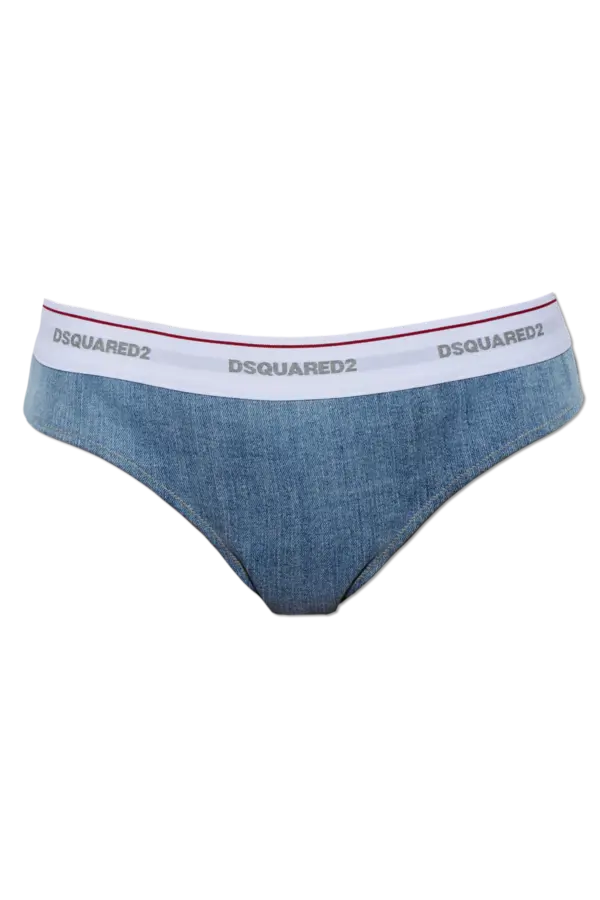 Dsquared2 Logo Briefs - Blue